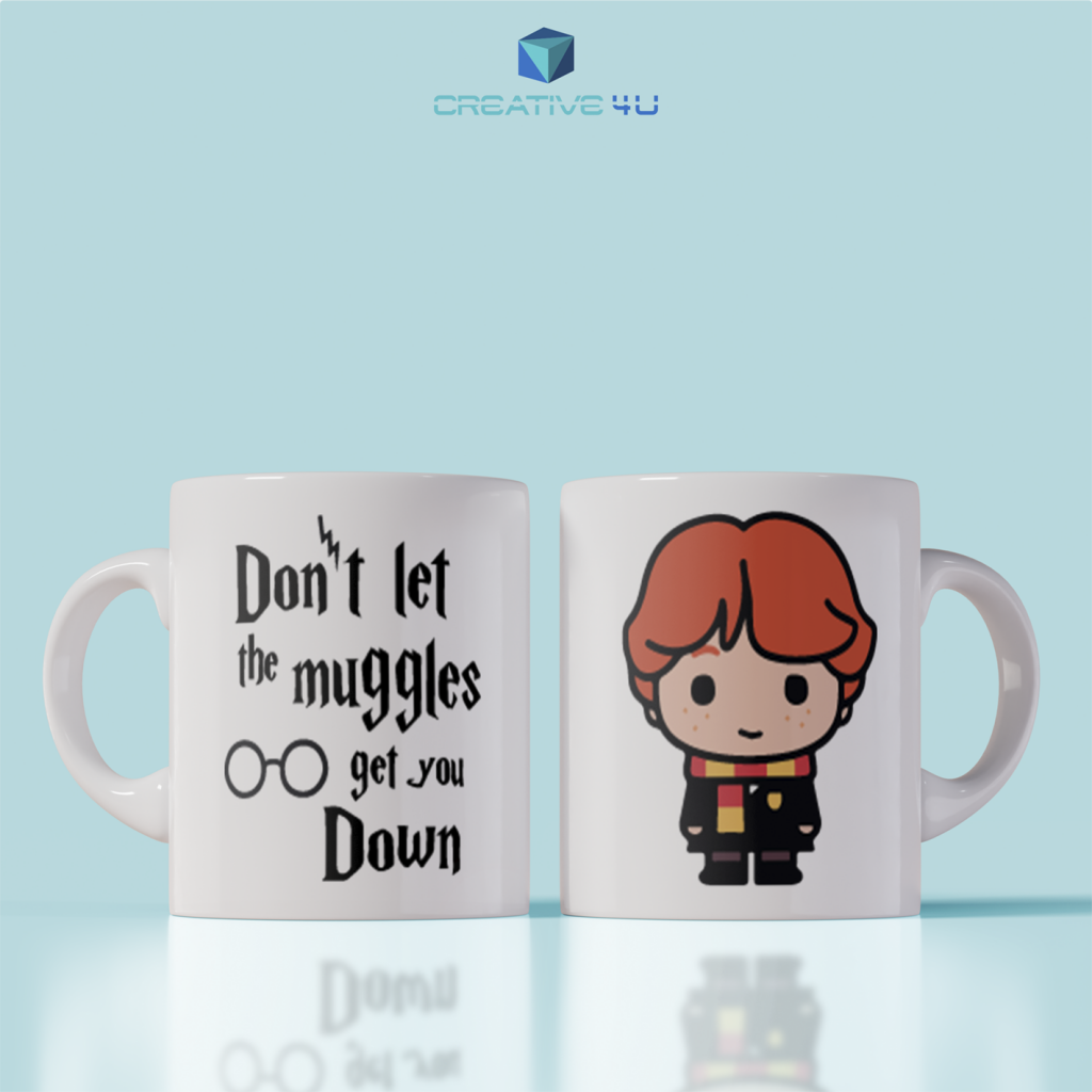 Caneca de Cerâmica Harry Potter – Ron - Creative4U